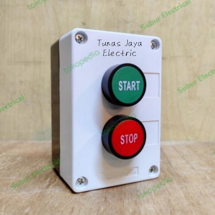 Jual Box Push Button 2 Tombol Start/Stop (Harga Set) - Kuning - Kota ...