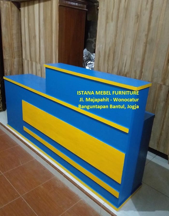 Jual Meja Kasir Lobbi Lobi Resepsionis Receptionist Panjang 2 Meter ...