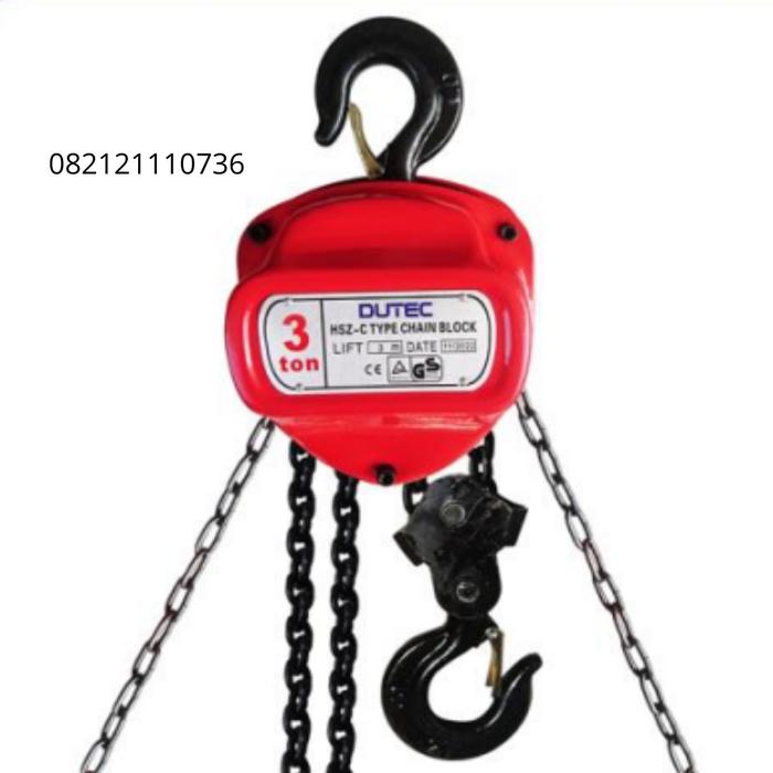 Jual Katrol / Chain Block / Takel 3 Ton x 3 Meter - Kota Surabaya ...