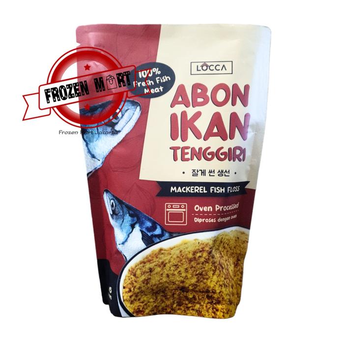 Promo LOCCA Abon Ikan Tenggiri / Oven Processed Mackerel Fish Floss ...