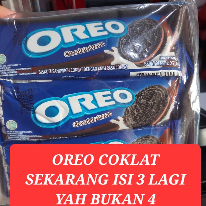 Jual Oreo isi 4 x 12 sachet krim Coklat - Jakarta Selatan ...