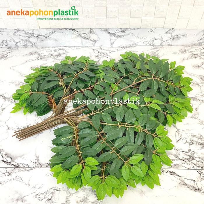 Jual Tanaman Daun Hias Artificial lychee Latex Selusin Dekorasi Rumah ...