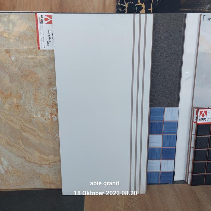 Jual Granit tangga 30x60 putih dop / bravo white - Kab. Bogor - Abie ...