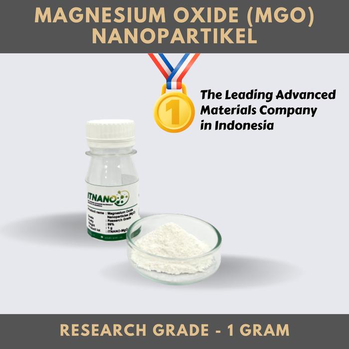 Jual Magnesium oksida MgO Nanopartikel - Kota Medan - ITNANO | Tokopedia