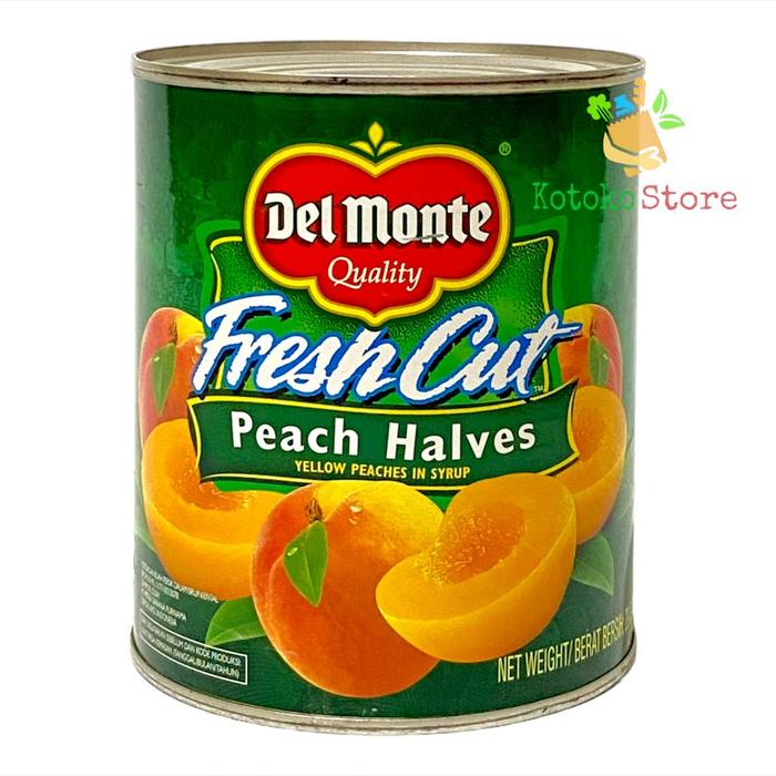Jual Delmonte Peach Halves / Del Monte Buah Peach Kaleng 825gr - Jakarta Barat - KOTOKO Store ...