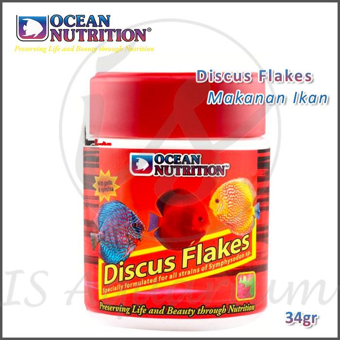 Jual Ocean Nutrition Discus Flakes ON Makanan Ikan Flake Premium Pelet ...
