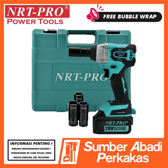 Jual NRT-PRO TX30DC Mesin Bor Impact Wrench Cordless Baterai TX30 TX 30 ...