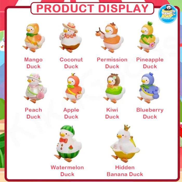 Jual Dake Duck Good Luck Fruit Blindbox Series - 1pc - Kab. Tangerang ...