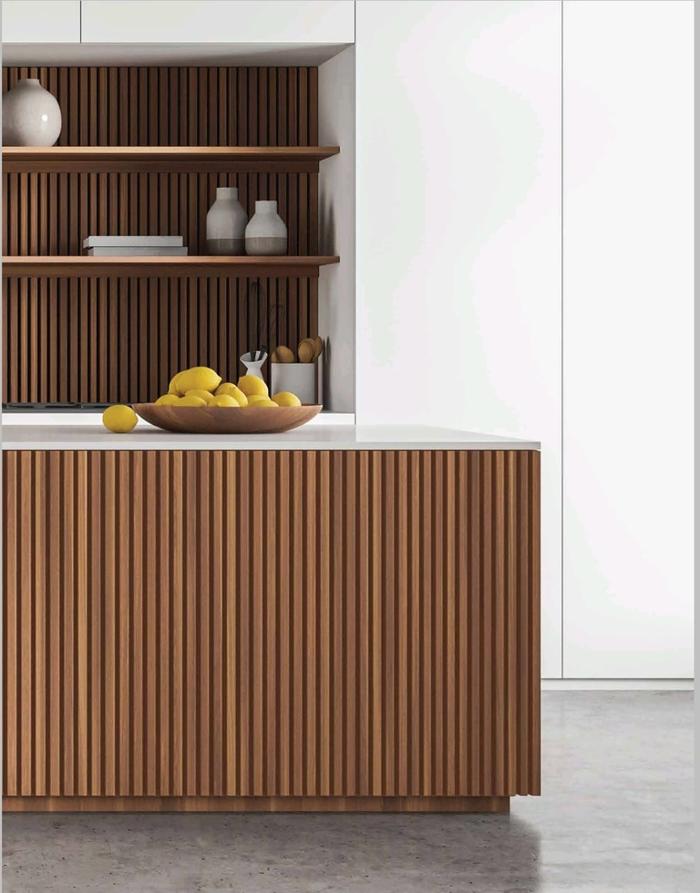 Jual TACO WPC DECO WALL PANEL - SMALL GROOVES 145CM*20MM - GINGER ...