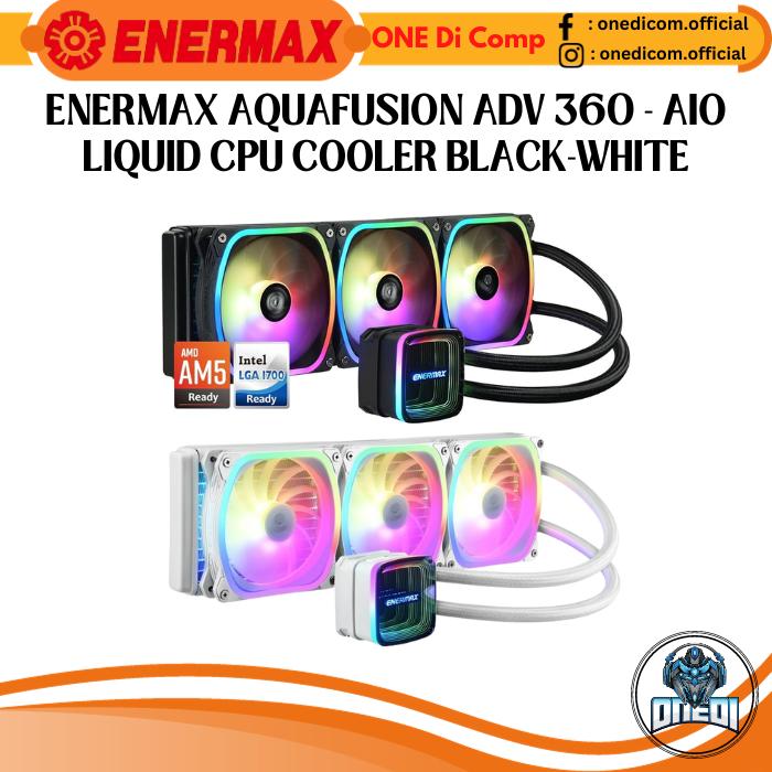 Jual ENERMAX AQUAFUSION ADV 360 - AIO LIQUID CPU COOLER BLACK-WHITE ...