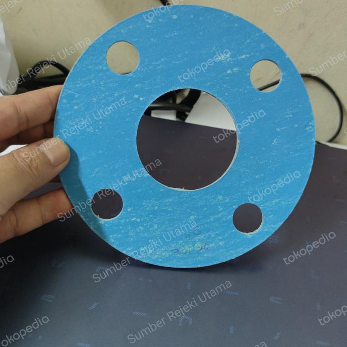 Jual Gasket Non Asbestos NA Biru Flange 2" inch / Ansi 150,JIS 10K PN16 - ANSI 150 - Jakarta ...