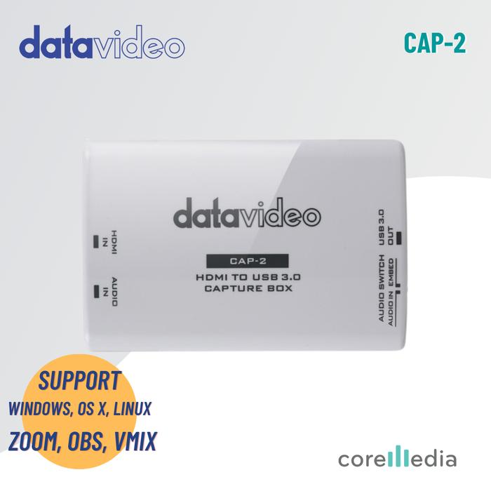 Promo Datavideo HDMI to USB 3.0 Capture Box CAP 2 Cicil 0% 3x - Jakarta ...
