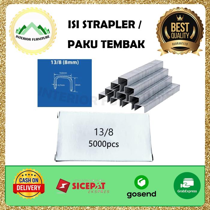 Promo Refil Stapler / Staples / Gun Tacker Refill / Isi Paku Tembak ...