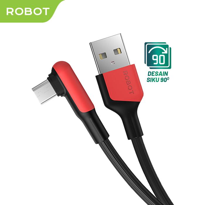 Promo ROBOT Kabel Data RWM/RWL/RWC100 Type C Micro USB Lighting 1M ...