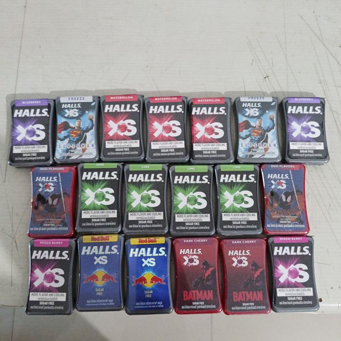 Jual permen halls xs sugar free methol Ori Import dr Thailand Ready ...