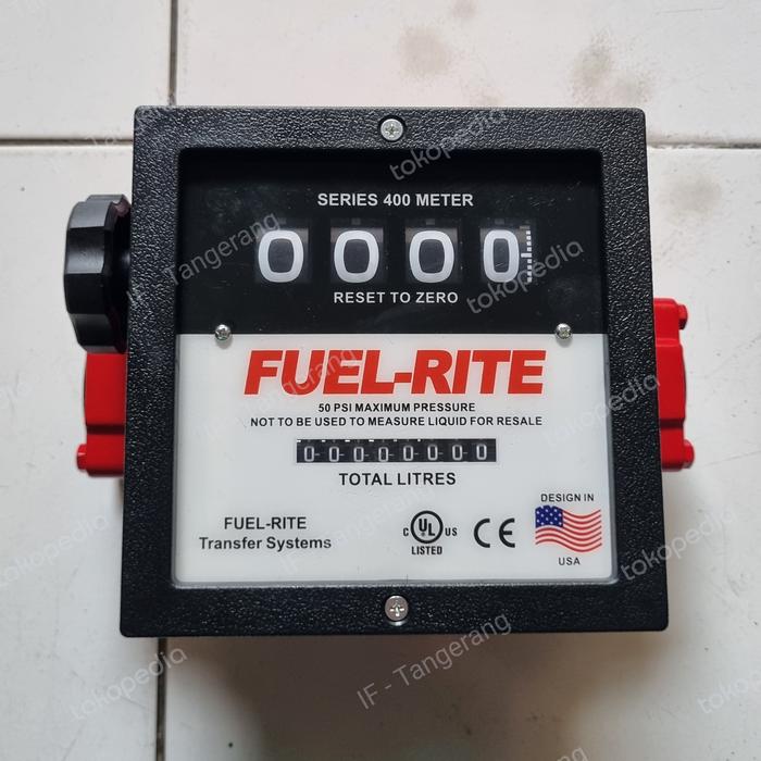 Jual Fuel Rite Flow Meter Series 400 1.5" Digit 4 - Kab. Tangerang - IF ...