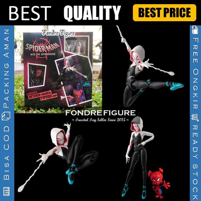 Jual SENTINEL SPIDER GWEN & HAM SET SPIDERMAN INTO THE SPIDER VERSE SV ...