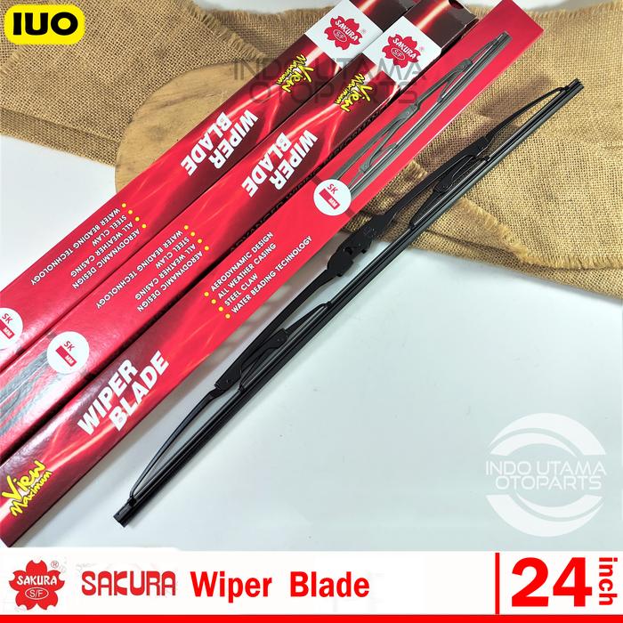 Promo Wiper Kaca Depan Mobil ukuran 24 inchi SAKURA K24 - Jakarta Utara ...