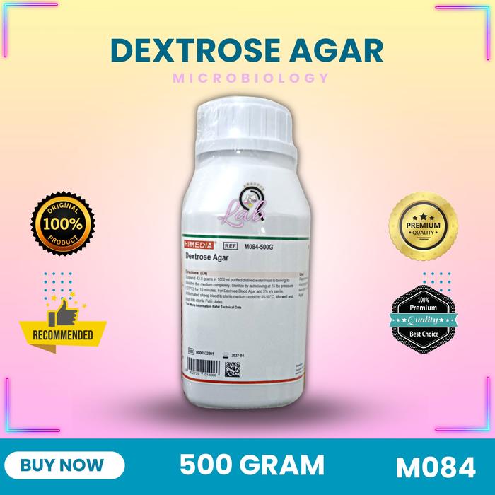 Jual Dextrose Agar - Media Mikrobiologi, 500 gram - Kab. Bogor ...