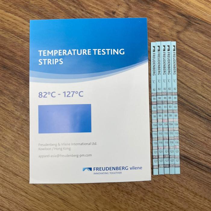 Jual Thermopaper 82-127C / Temperature Testins Strip Freudenberg Vilene ...
