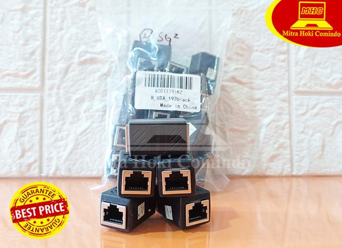 Jual Barel RJ45 Cat 6 Female To Female Penyambung Sambungan LAN Cat6 Besi - Kota Medan - Mitra ...