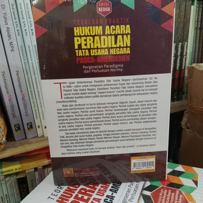 Jual Teori Dan Praktek Hukum Acara Ptun Pasca Amandemen Ed Kedua Ali ...