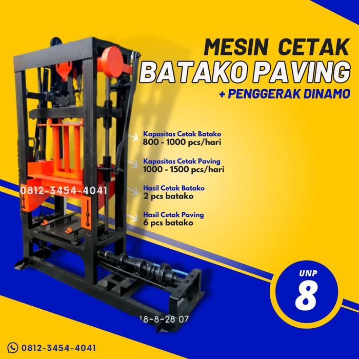 Jual Mesin Cetak Batako - mesin press block paving - Kota Surabaya ...