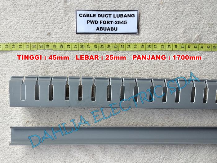 Jual KABEL DUCT/CABLE DUCT LUBANG PWD FORT-2545 ABU-ABU - Kab. Sidoarjo ...