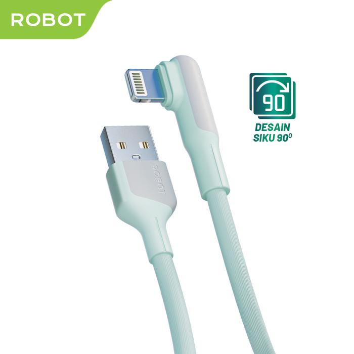 Promo ROBOT Kabel Data RWM/RWL/RWC100 Type C Micro USB Lighting 1M ...