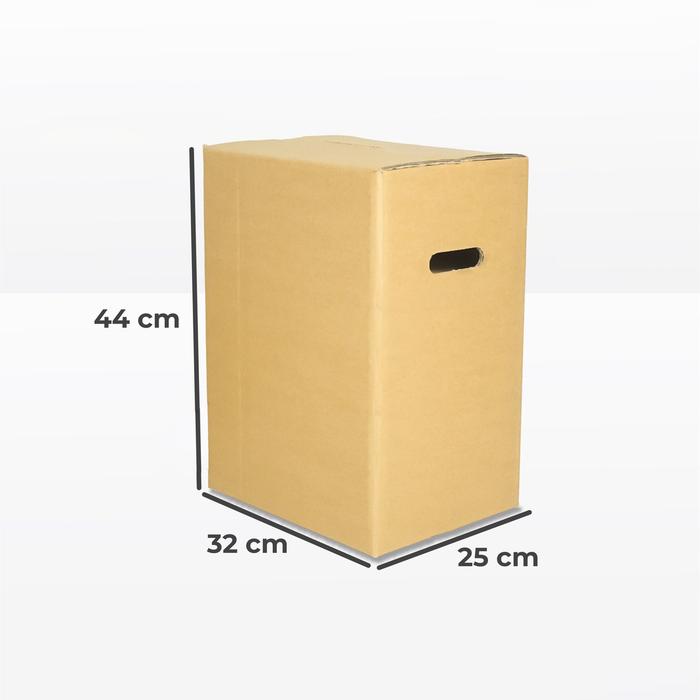 Jual Kardus double wall 32x55x44 dus packing jahe cengkeh box handle ...