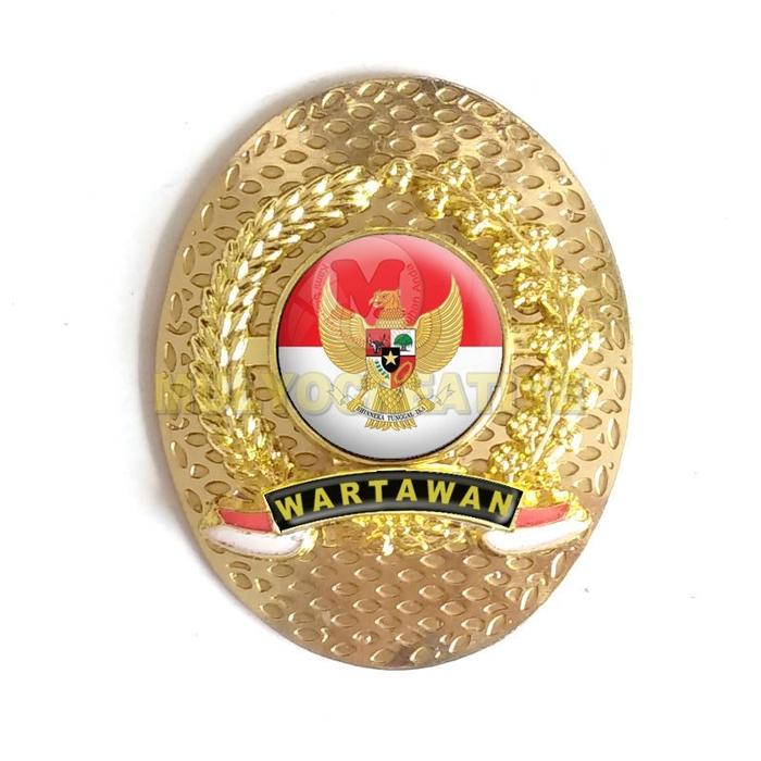 Jual Pin Wartawan Bros Wartawan Logo Garuda Indonesia Padi Kapas dan ...