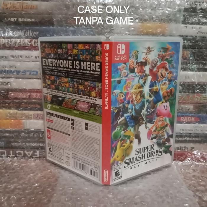 Jual Case Game Nintendo Switch Super Smash Bros Ultimate - Tanpa Game ...