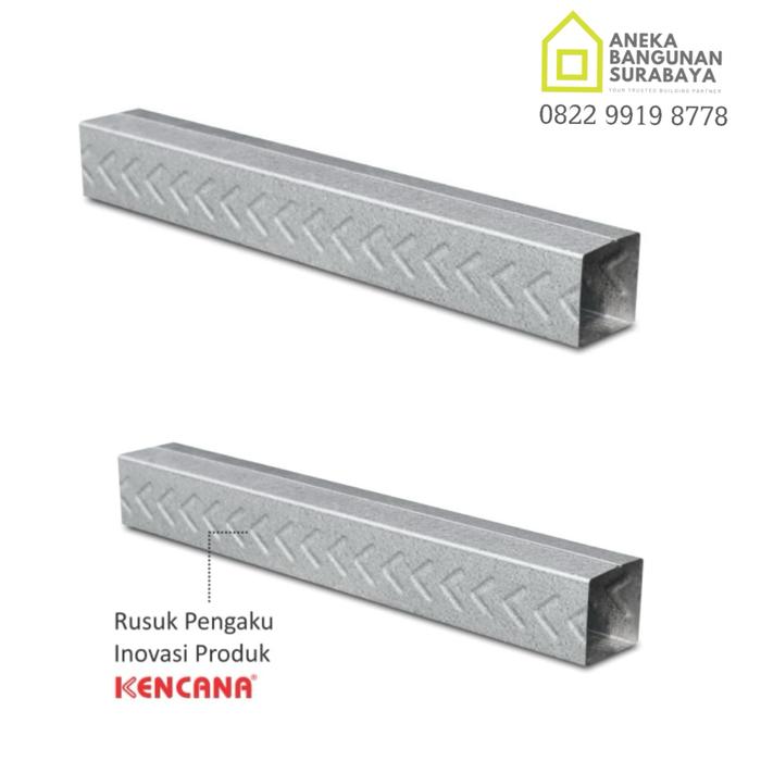 Jual Reng Hollow KENCANA rangka plafond baja ringan - 4x4, 0.40 - Kota ...