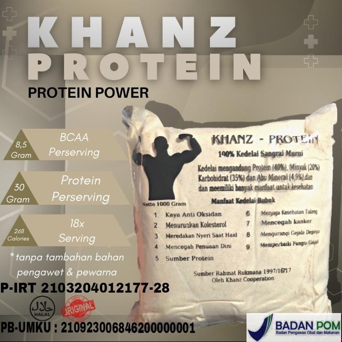 Jual WHEY PROTEIN SUSU BUBUK KEDELAI CASEIN MURNI 100% (1000GRAM) - Kab ...