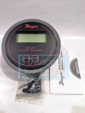 Jual DIFFERENTIAL PRESSURE TRANSMITTER DWYER DM-2000 DM-2002-LCD - Kota ...