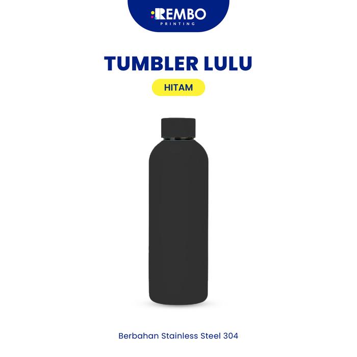 Jual Tumbler Custom LULU Cetak UV/Print UV Nama/Logo/Botol Custom ...