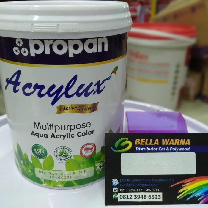 Jual Propan acrylux clear doff - Jakarta Barat - toko cat Vito colour ...