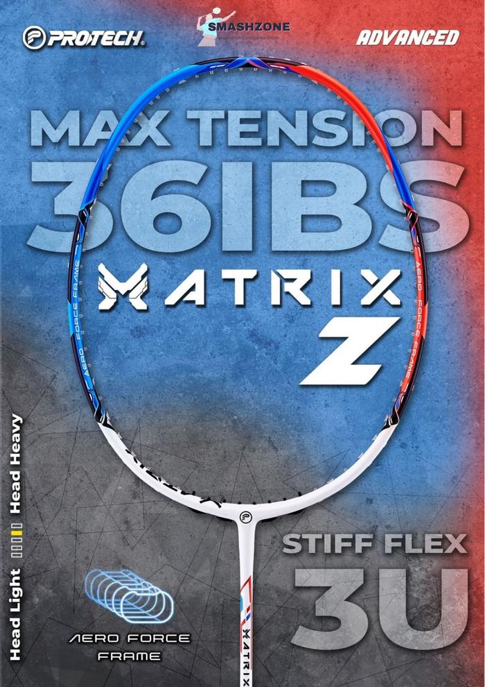 Jual RAKET BADMINTON PROTECH MATRIX NANO Z MAX 36LBS - Kab. Tangerang ...