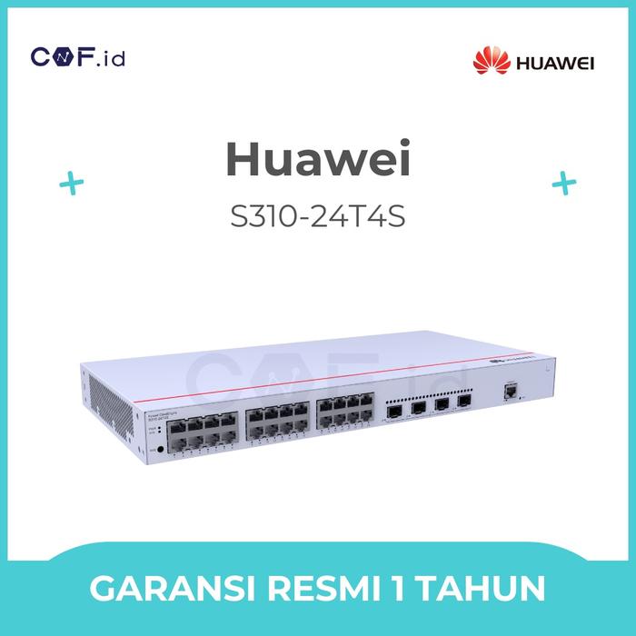 Jual Huawei S310-24T4S L2+ , 24*10/100/1000BASE-T ports, 4*GE SFP ports - Kota Medan - CNF ID ...
