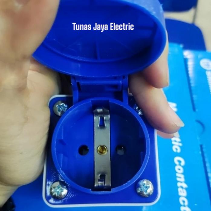 Jual Socket / Stop Kontak Panel Mounting 2P 16A 220V FORT - Kota Surabaya - Tunas Electric ...