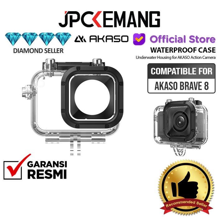 Promo Akaso Brave 8 Waterproof Case Underwater Housing GARANSI RESMI Cicil 0% 3x - Jakarta ...