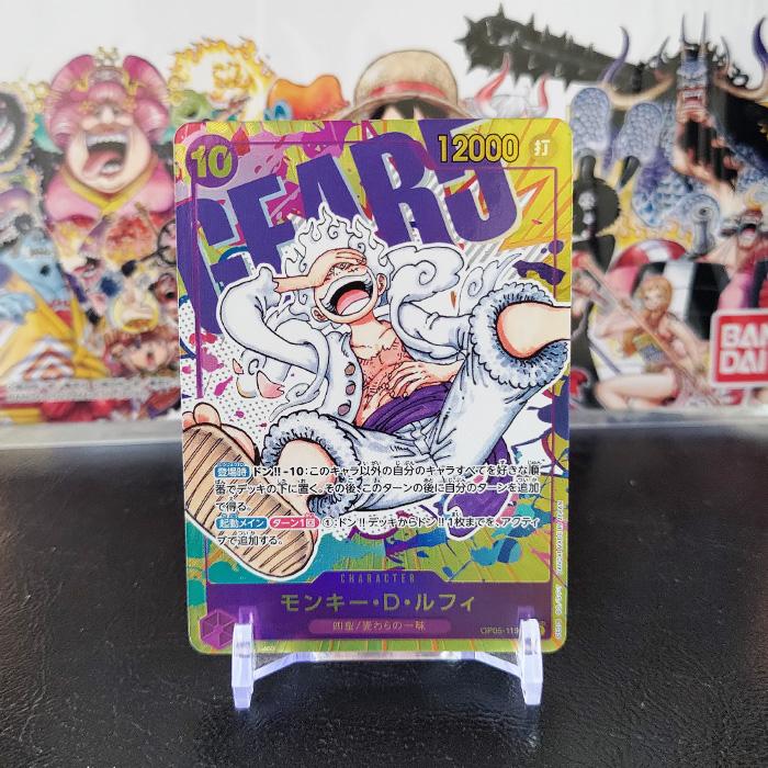 Jual One Piece TCG OP05-119 Monkey D Luffy Parallel SEC Nika - Kab ...