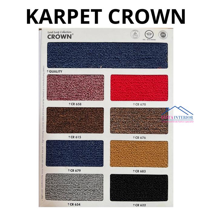 Jual Karpet Roll Crown Harga Per m2 Standart Karpet Kantor Harga Murah - Jakarta Timur - Eva ...