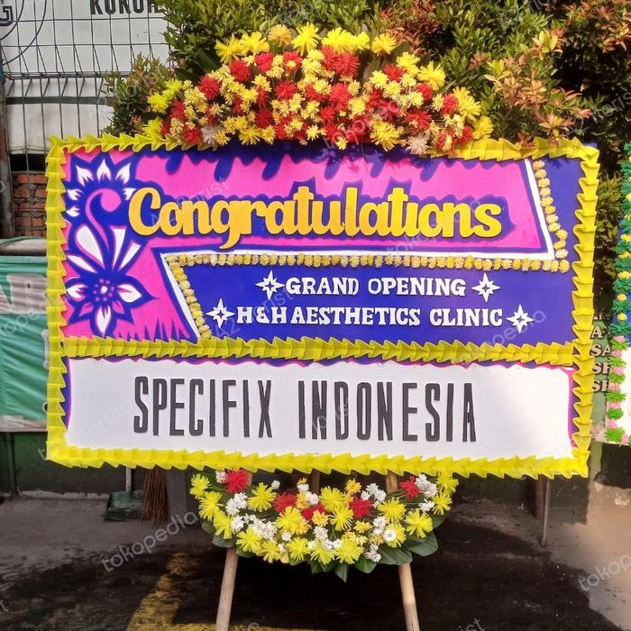 Jual karangan bunga ucapan congratulations / karangan bunga - Kab ...