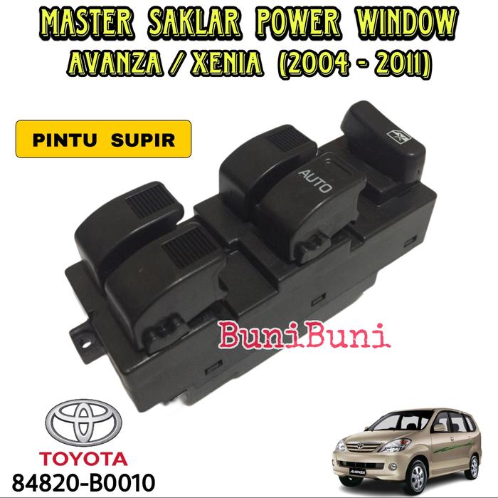 Jual SAKLAR SWITCH MASTER POWER WINDOW Jendela Mobil AVANZA XENIA 2004 ...
