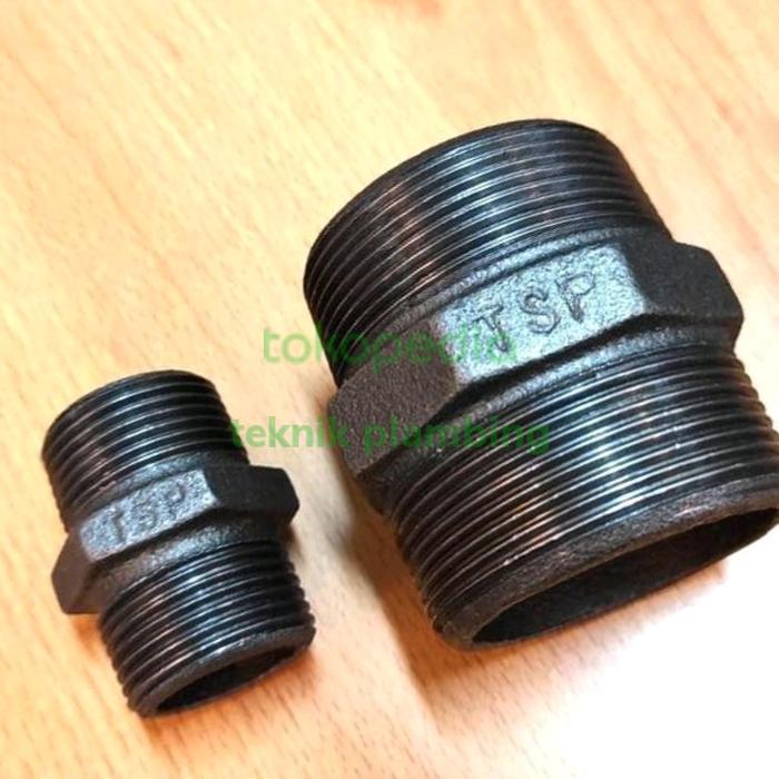 Jual DOUBEL NEPEL DRAT MERK TSP BLACKSTEEL BS BESI HITAM - Hitam, 1 ...