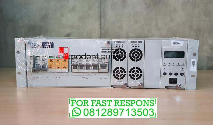 Jual Rectifier ZTE ZXDU58 B900 48V with battery narada 48vdc 80ah ...