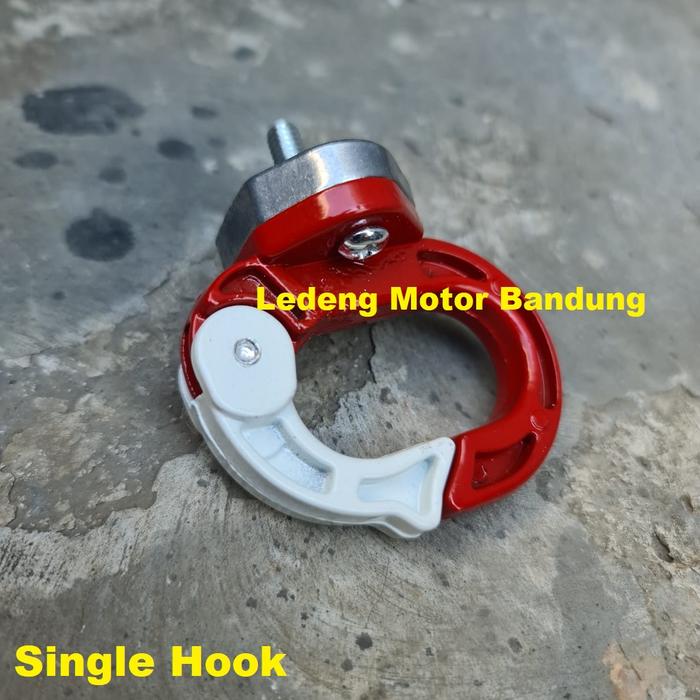 Jual Gantungan Barang Babet Q Double Hook Lock Besi Kunci Motor ...