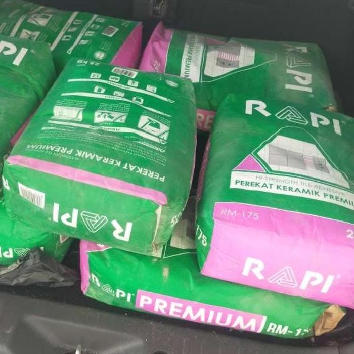 Jual Semen Rapi Mortar Perekat Keramik Plus Rapi RM 175 - 25kg - Kota ...