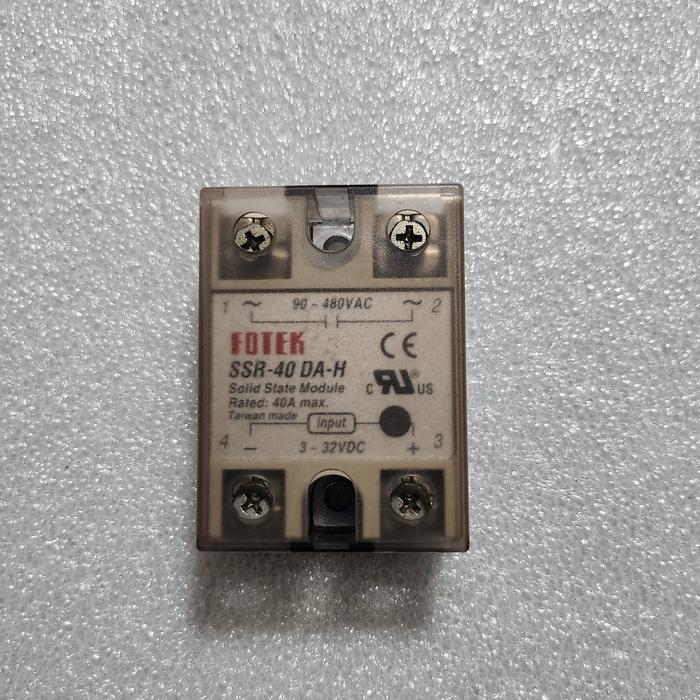 Jual Fotek SSR Solid State Relay SSR 40 DA-H - Kota Bekasi - SUPERTEKNIC STORE | Tokopedia